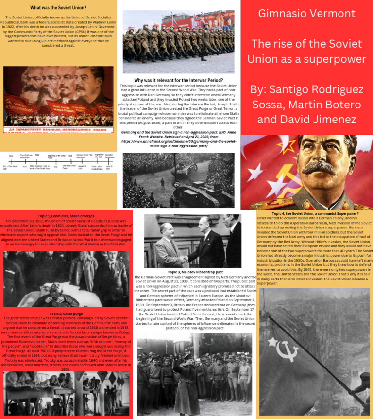 History Brochure | Download Free PDF | Soviet Union | World Politics