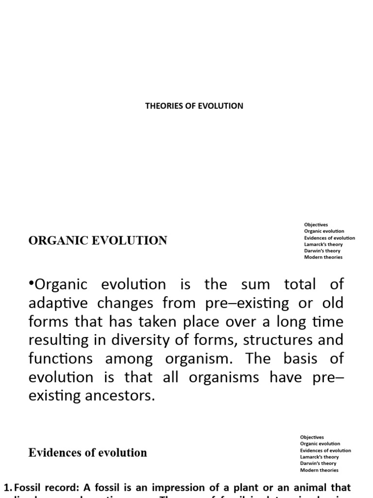 S3L5 Evolution | PDF | Genetic Variation | Evolution