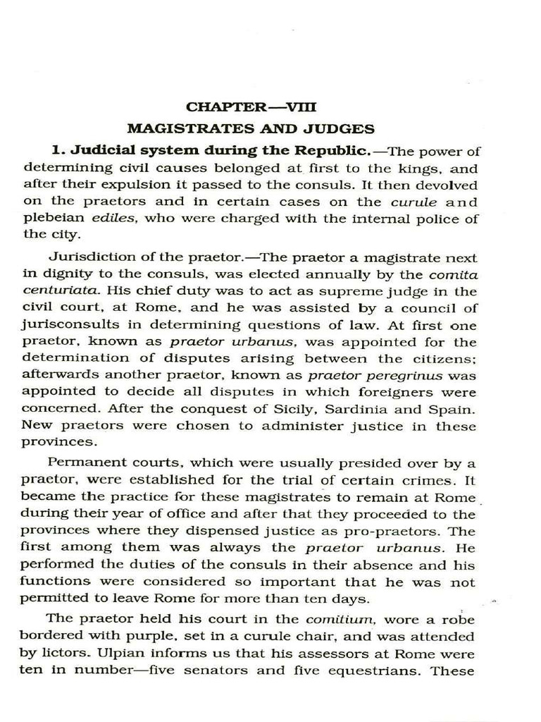Roman Law by L. Kabir - Full Book | PDF | Judgment (Law) | Magistrate