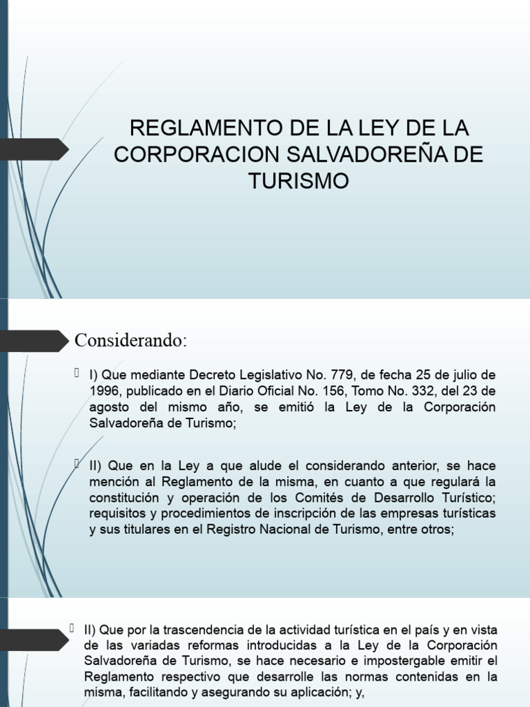 Ley de Corsatur 3.0 | PDF | Turismo | Regulación