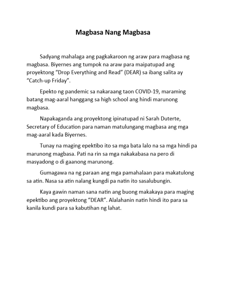 Editoryal Filipino | PDF