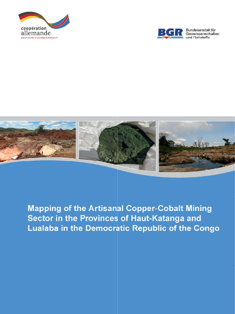 BGR (2019) Mapping of The DRC Artisanal Copper-Cobalt Sector Engl-Min ...
