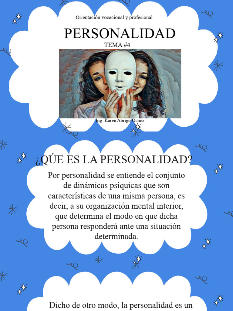 Tema 4-Personalidad | PDF | Carné de identidad | Mente