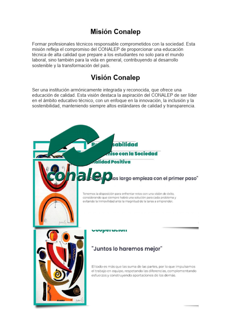 Misión Conalep | PDF