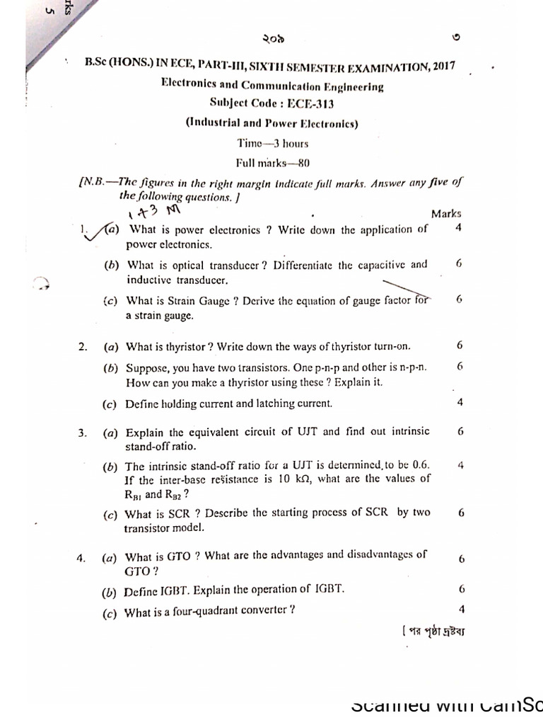 Industrial And Power Electronics Pdf