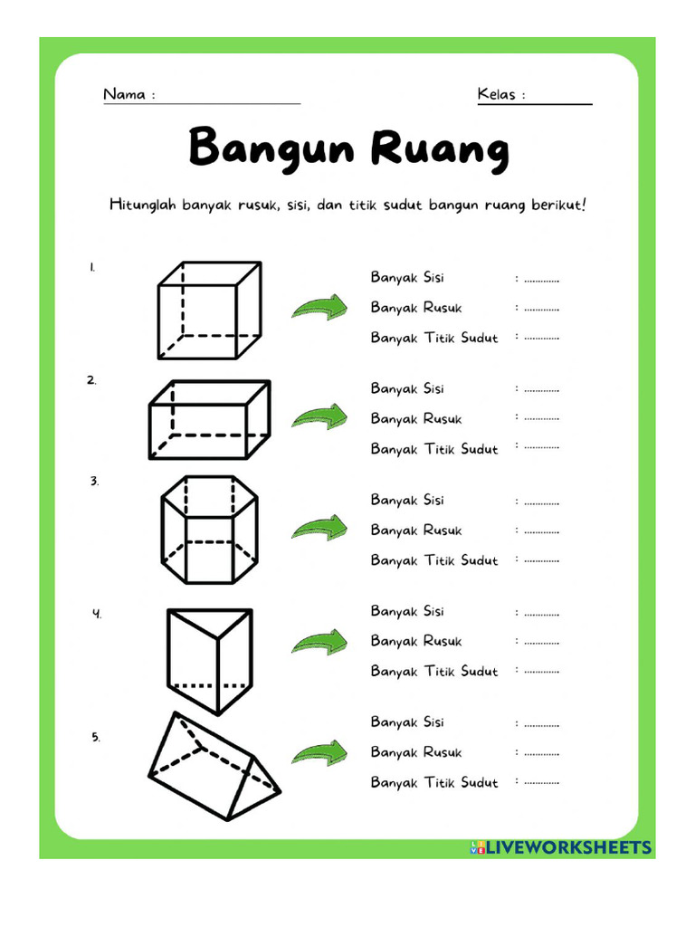 LKPD Bangun Ruang | PDF