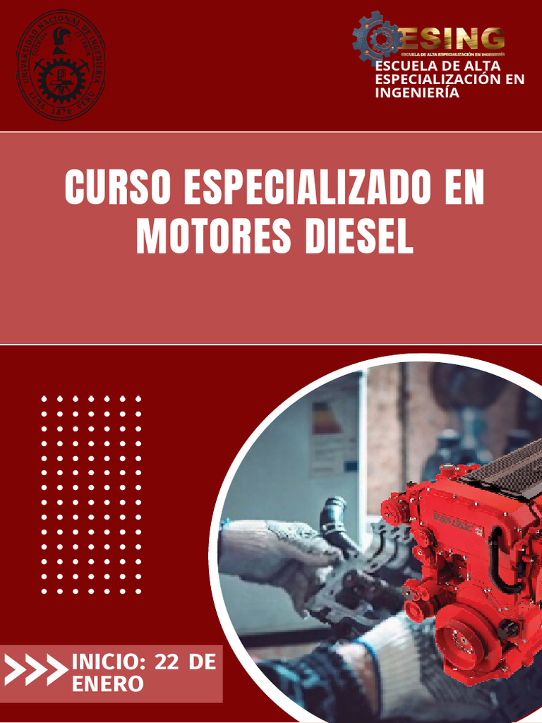 Curso Especializado en Motores Diésel | PDF | Motor diesel | Inyección ...