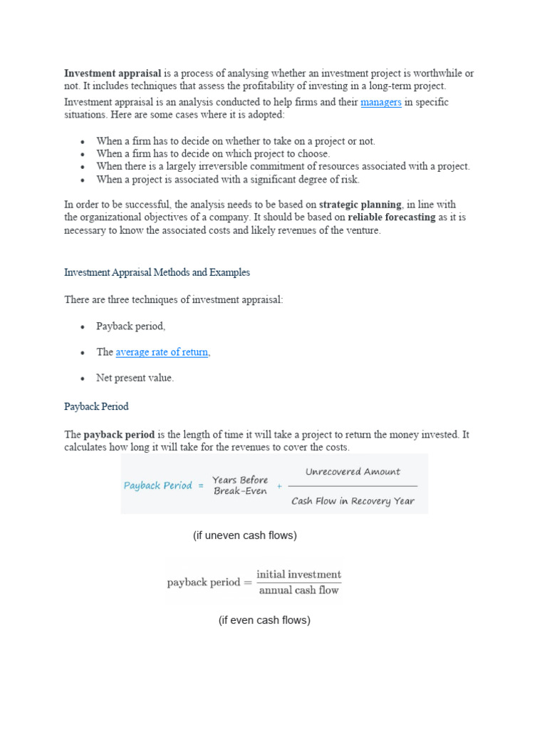 Fin Man | PDF | Net Present Value | Economics