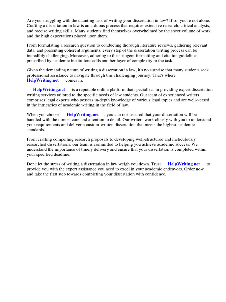 Writing Dissertation Law Pdf Thesis Rights