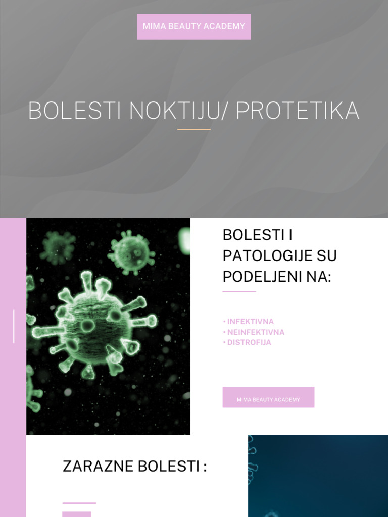 Bolesti Noktiju I Protetika PDF | PDF