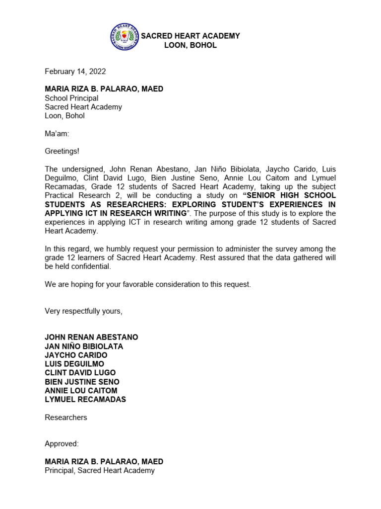 Letters AND FORMS THESIS NEW ICT | PDF | Consent | Behavioural Sciences