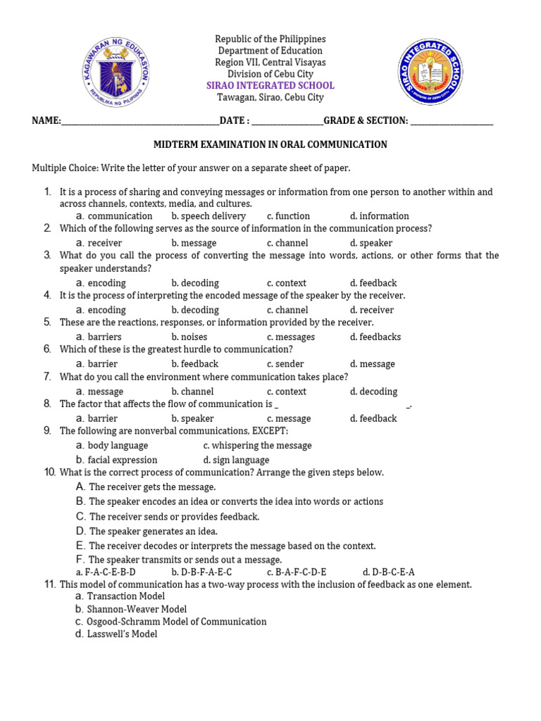 Oral Communication | PDF | Communication | Public Speaking