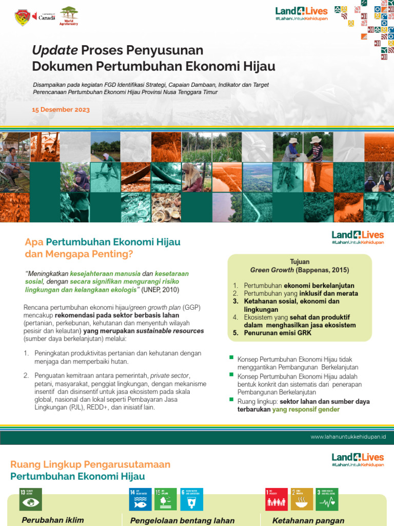 Sesi 1a Update Proses Penyusunan Dan Tujuan GGP - NTT - PDF | PDF