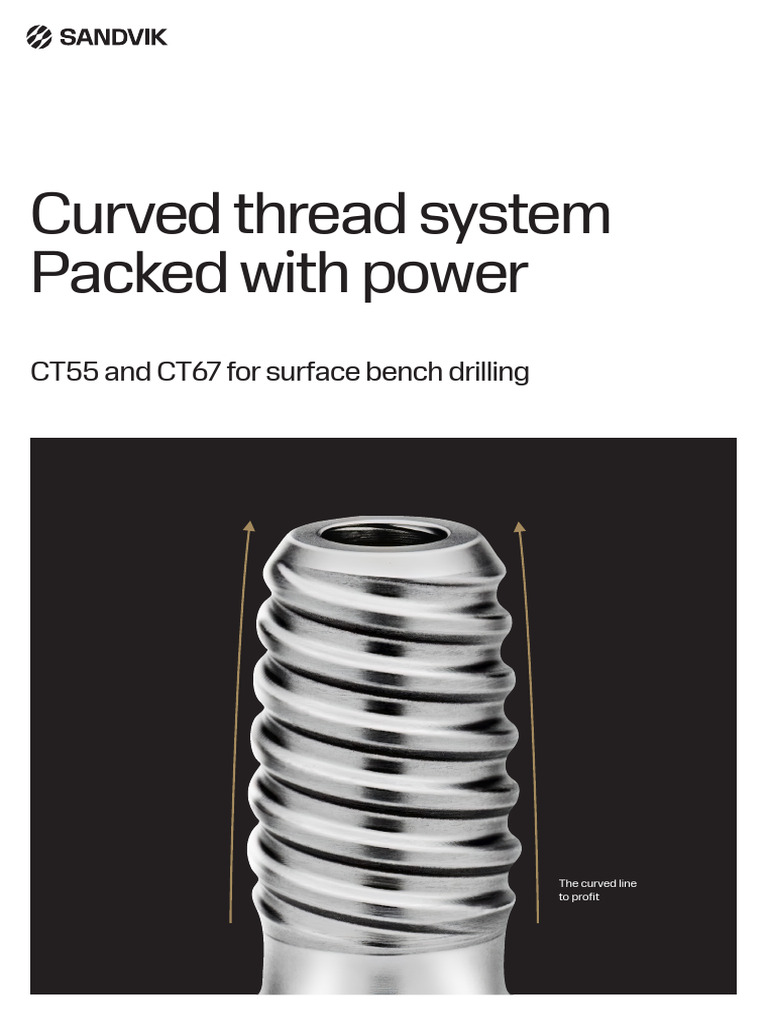 Curved Thread ct55 and ct67 Surface Brochure Eng 2023 PDF | PDF