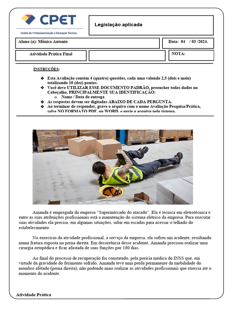 Atividade Pratica | PDF | Carreira e Crescimento