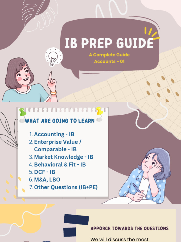 IB Prep Acc 01 | PDF | Cash Flow Statement | Equity (Finance)
