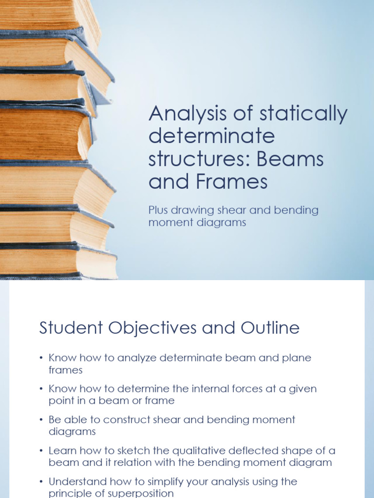 Analysis of Determinate Beam and Frame - Review | PDF | Bending | Beam (Structure)