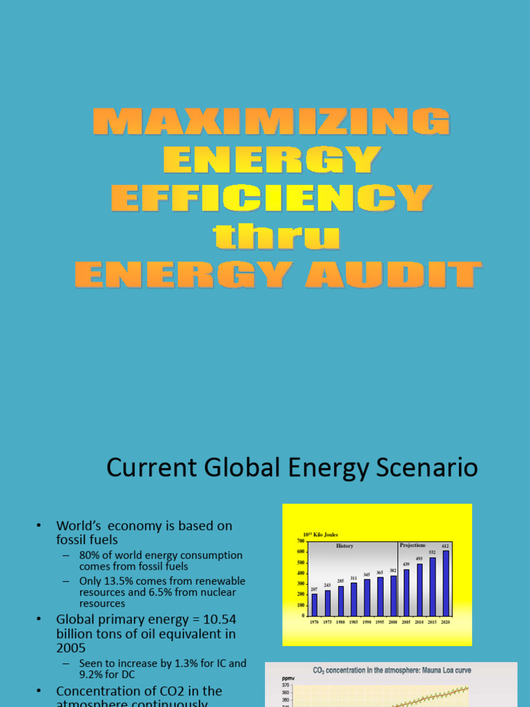 Global Energy Consumption and Efficiency Insights | PDF | Efficient ...