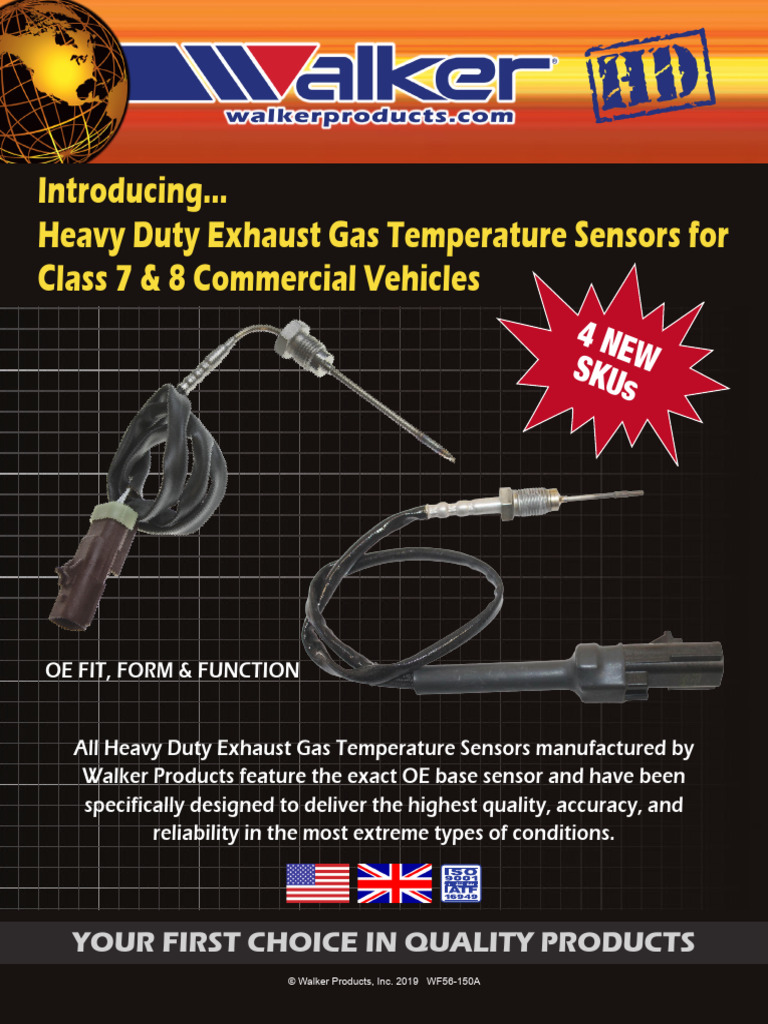 Heavy Duty Exhaust Gas Sensors Overview | PDF | Truck | Diesel Engine