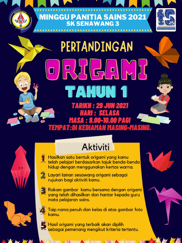 POSTER MINGGU SAINS 2021 TAHUN 1 test | PDF