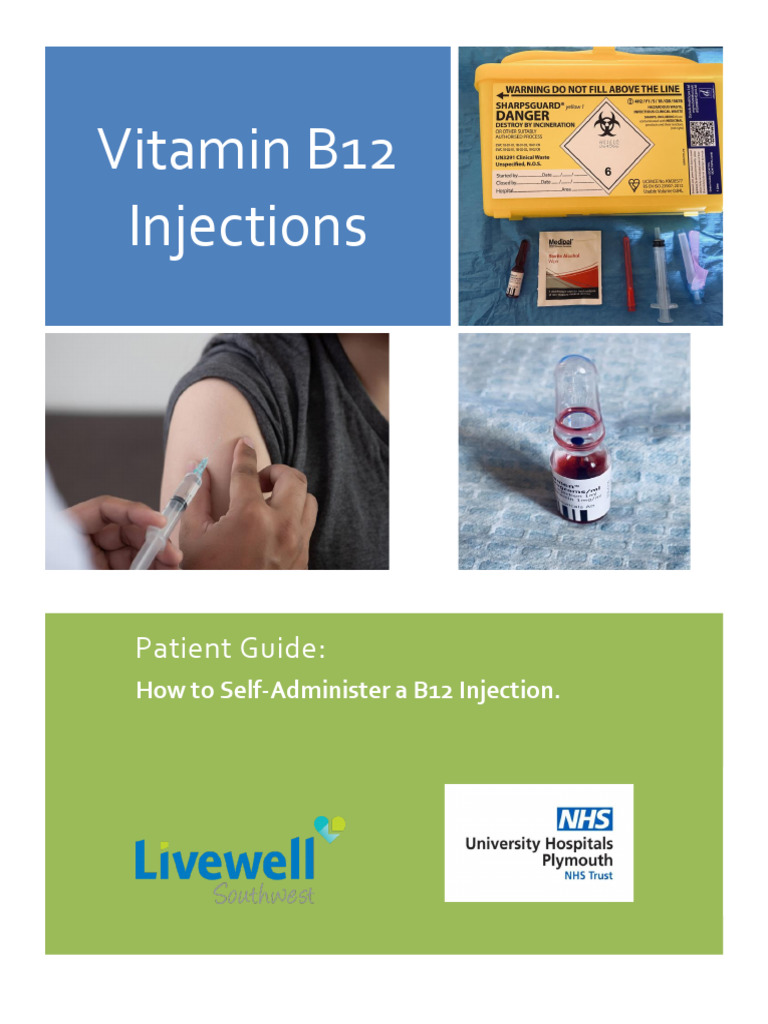 Vitamin B12 Self Admimistration Patient Guide | PDF | Syringe ...