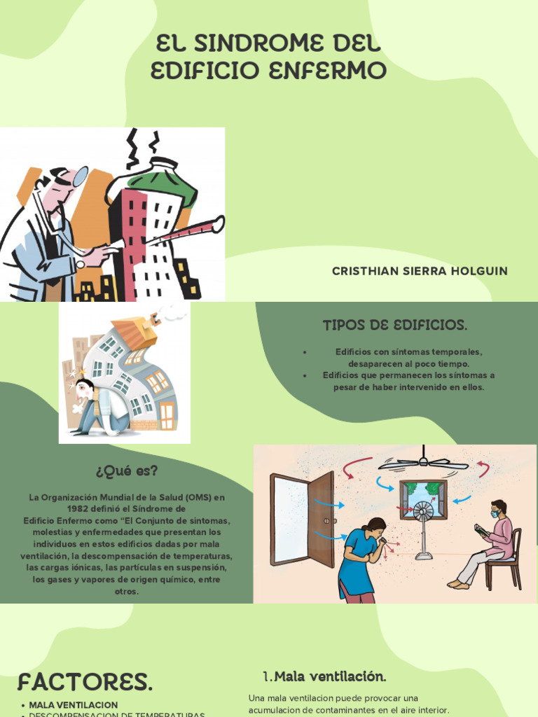 Edificio Enfermo-Cristhian | PDF | Ventilación (Arquitectura) | Enfermedades y trastornos