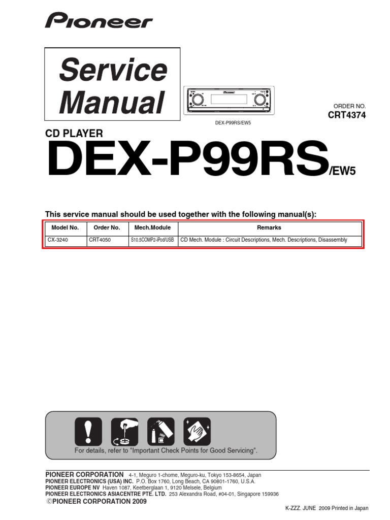 Dex p99rs Service Manual | PDF | Electrical Connector | Laser