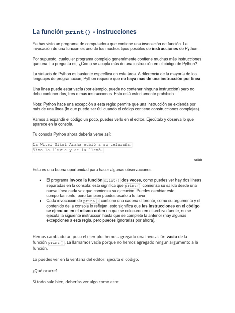 Python Modulo 1 | PDF | Python (lenguaje de programación) | Decimal
