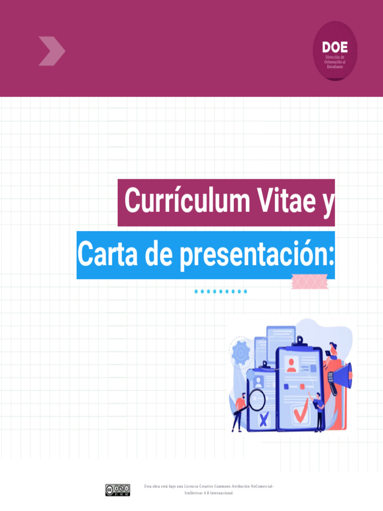 Curriculum Vitae y Carta de Presentación | PDF | Crecimiento personal y ...