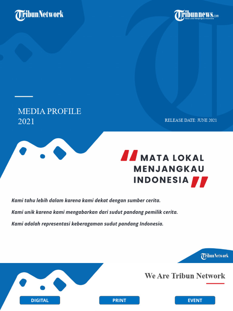Tribun Network Media Kit 2021 | PDF | Social Media | Popular Culture ...