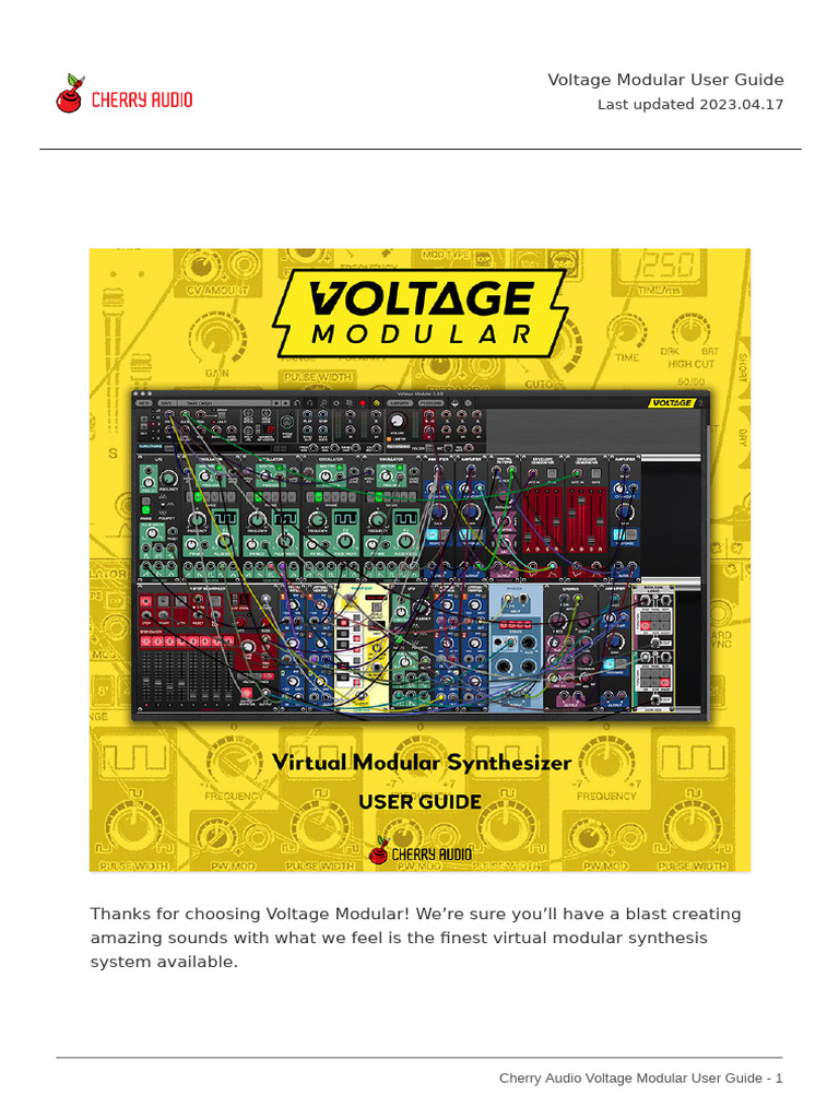 Voltage Modular User Guide | PDF | Computer Engineering | Computer Science