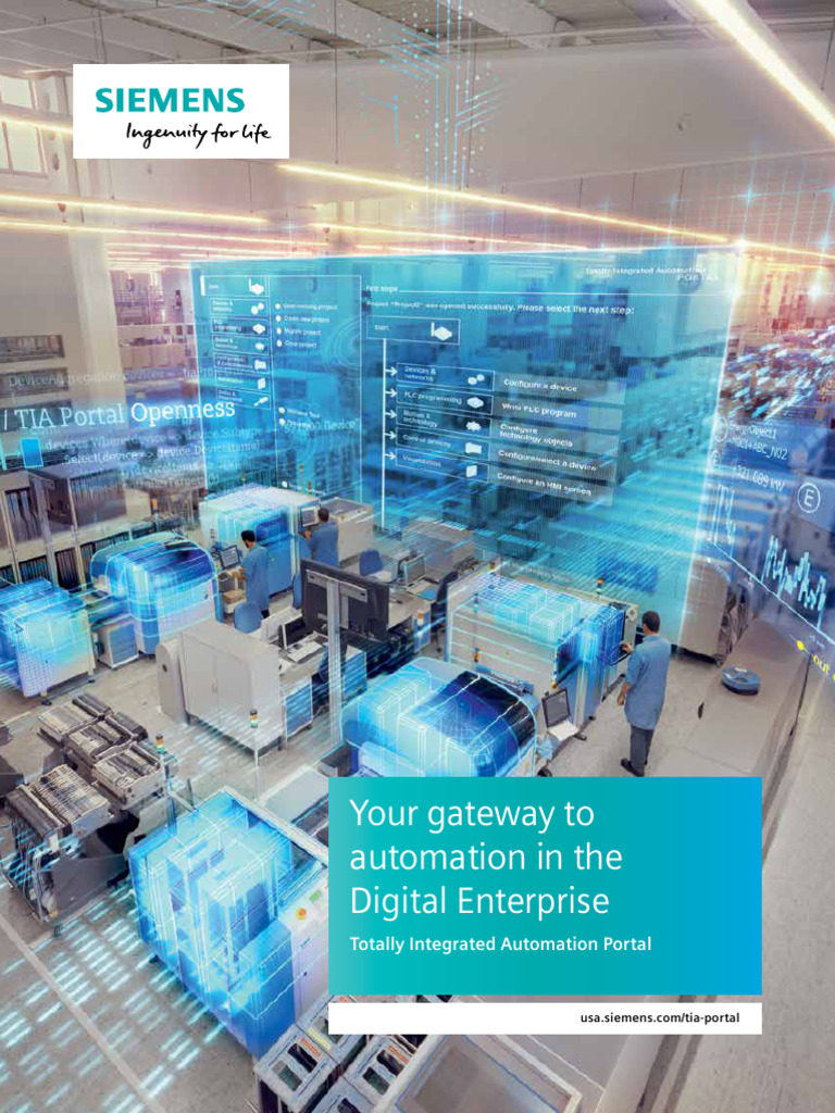 Totally Integrated Automation Portal | PDF | Automation | Cloud Computing