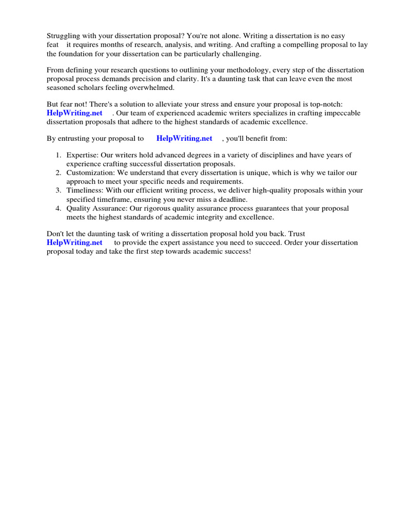 Dissertation Proposal Word Template | PDF | Thesis | Methodology