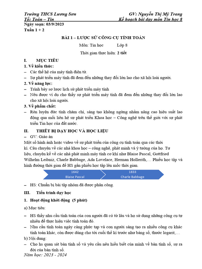 GiaoAnTin8 Tuan1 6 | PDF