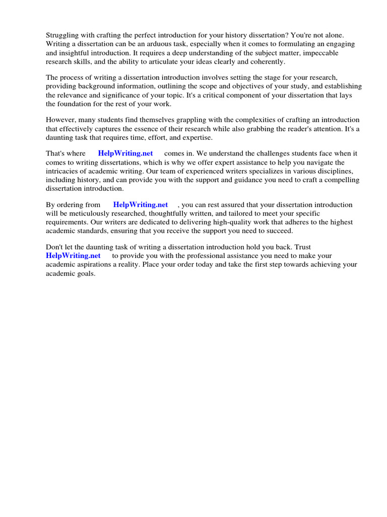 Comment Faire Une Introduction de Dissertation D Histoire | Download Free PDF | Refinancing ...