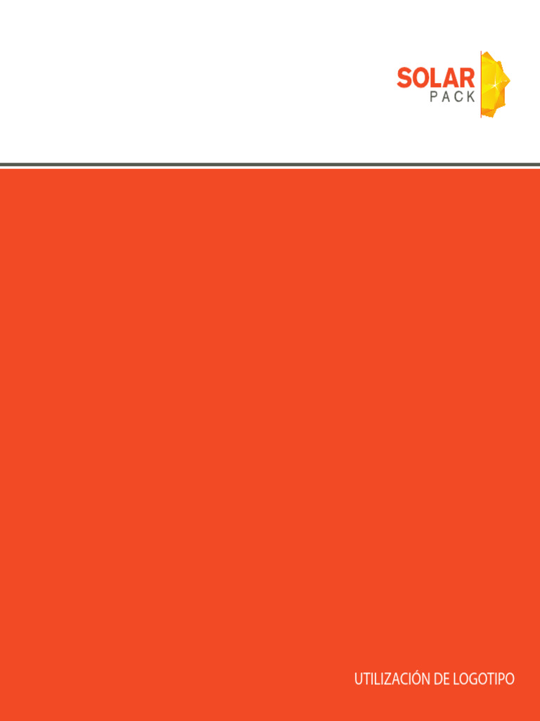 SOLARPACK Manual Marca | PDF | Ligero | Psicofísica