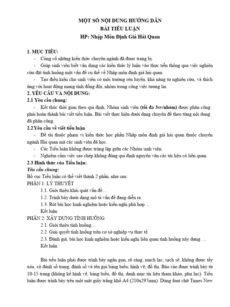 Nhap Mon Dinh Gia Hq_hd Tieu Luan Hk Dau 2024 | PDF