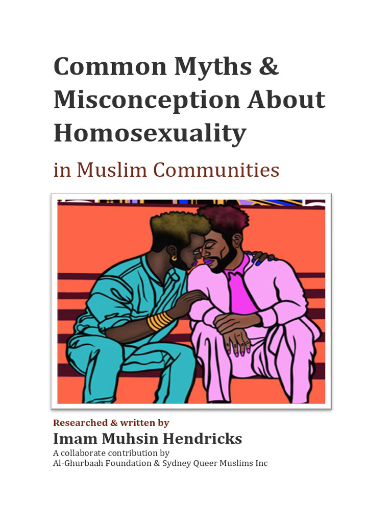 Myths Misconceptions About Homosexuality in Muslim Communities | PDF ...
