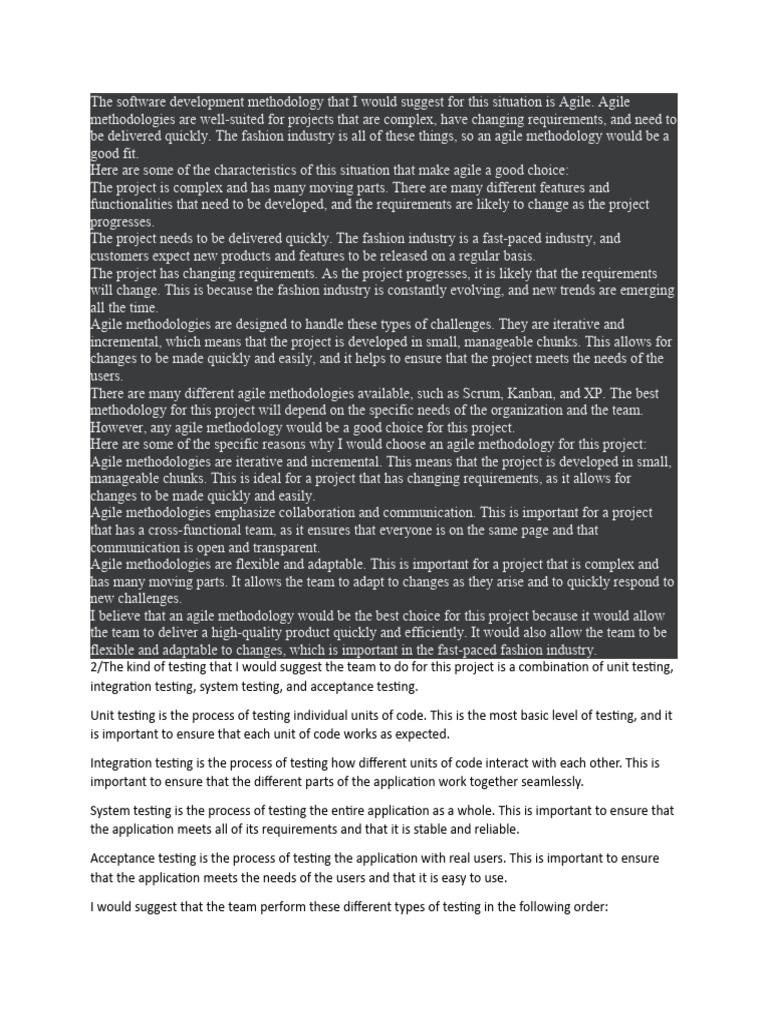 Swe | PDF | Agile Software Development | Software Development Process