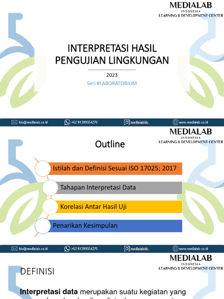 Interpretasi Hasil Pengujian Lingkungan | PDF | Teknologi & Rekayasa
