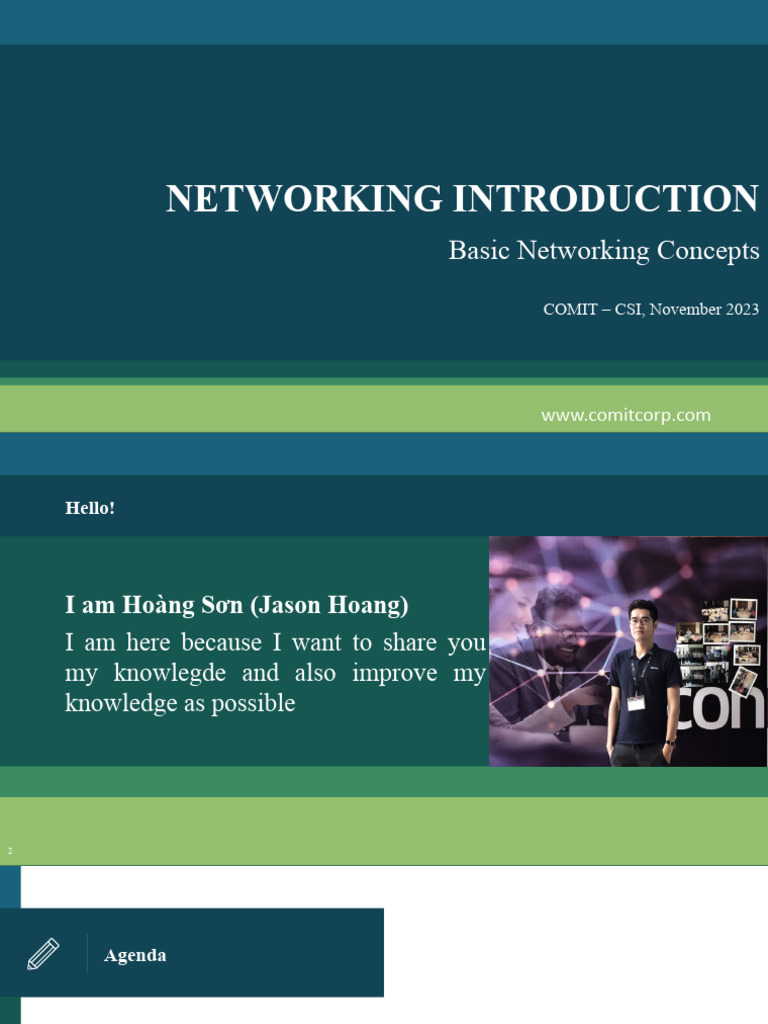 Networking - Session 1 | PDF | Internet Protocols | Ip Address