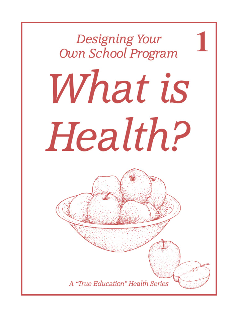 Health 1 What Is Health S Pdf Bible Jesus