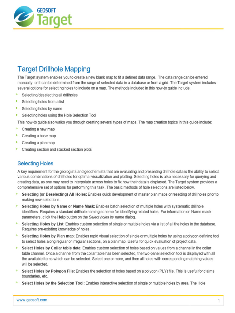 Target Creating Maps | PDF | Page Layout | Map