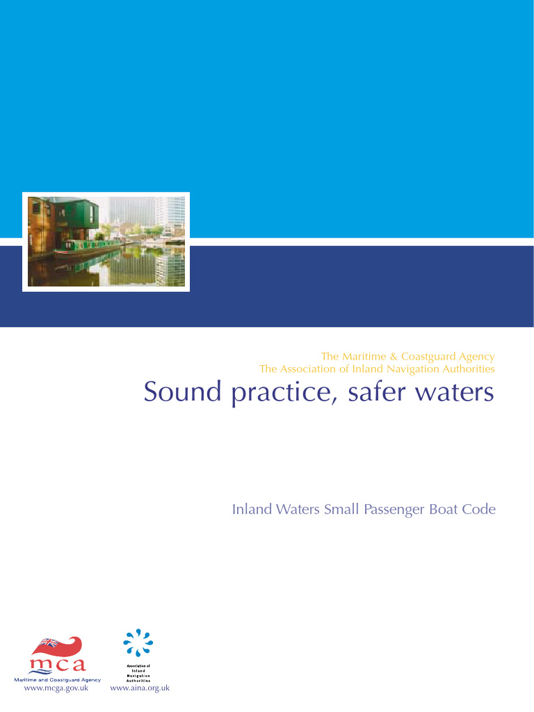 Inland Waters Small Passenger Boat Code Cop13 Pdf Safety Boats