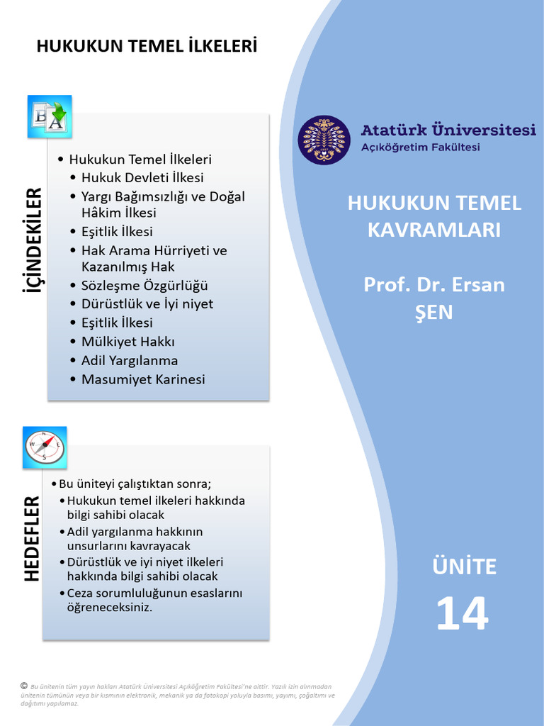 AVYS-14HukukTemelKavramlr | PDF