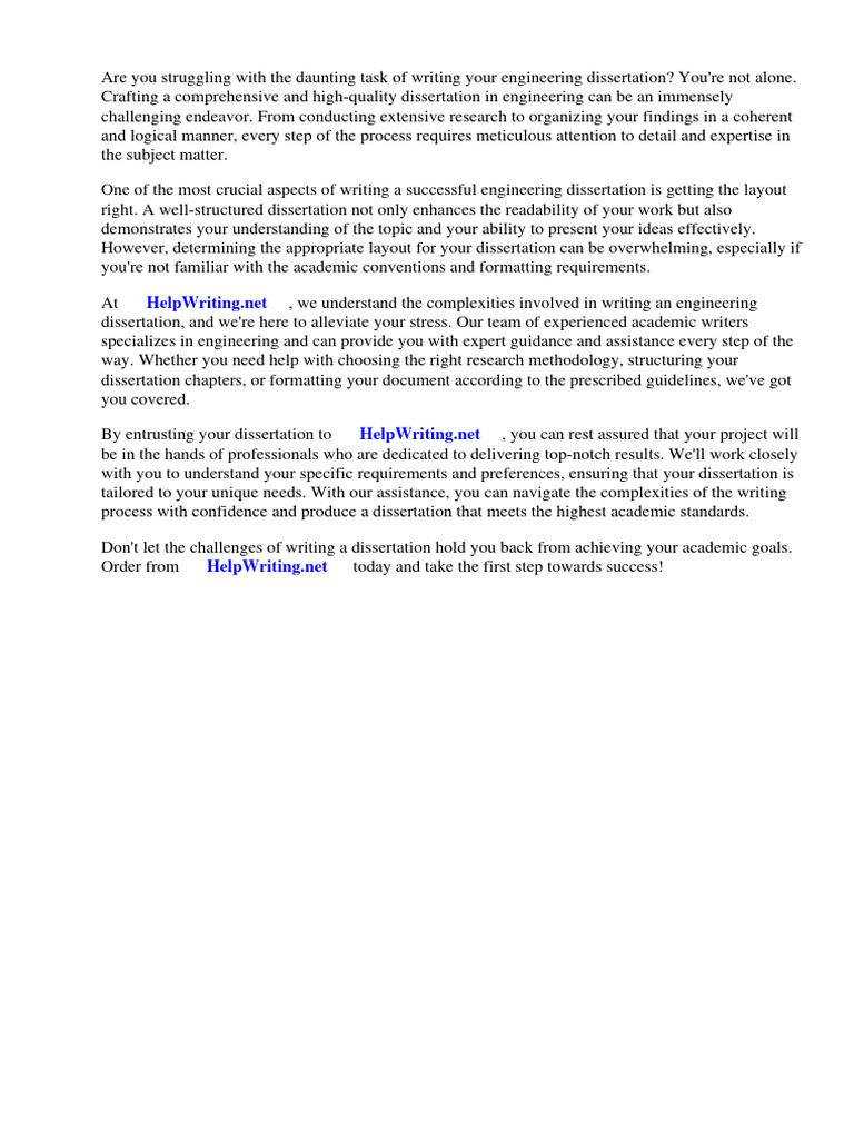 Engineering Dissertation Layout | PDF | Thesis | Image Segmentation