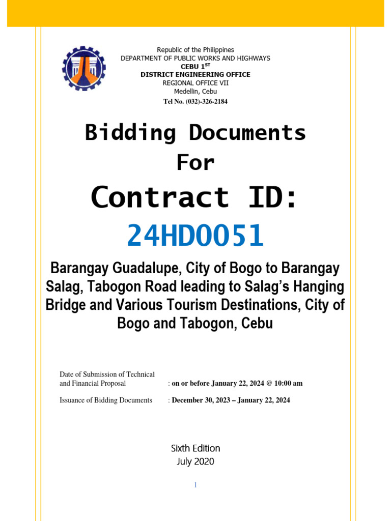 ITB 5 24HD0051 Bid Docs -RCP | PDF | Procurement | Zip (File Format)
