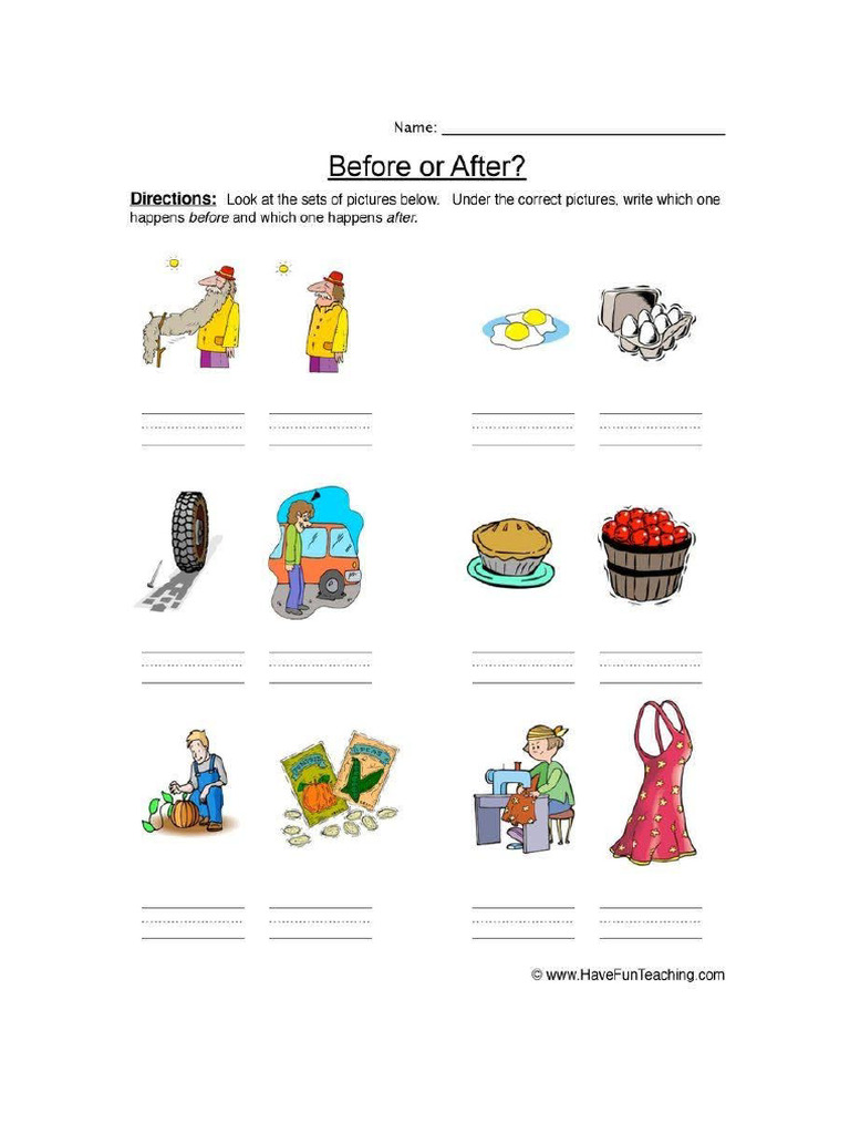 Before and After | PDF