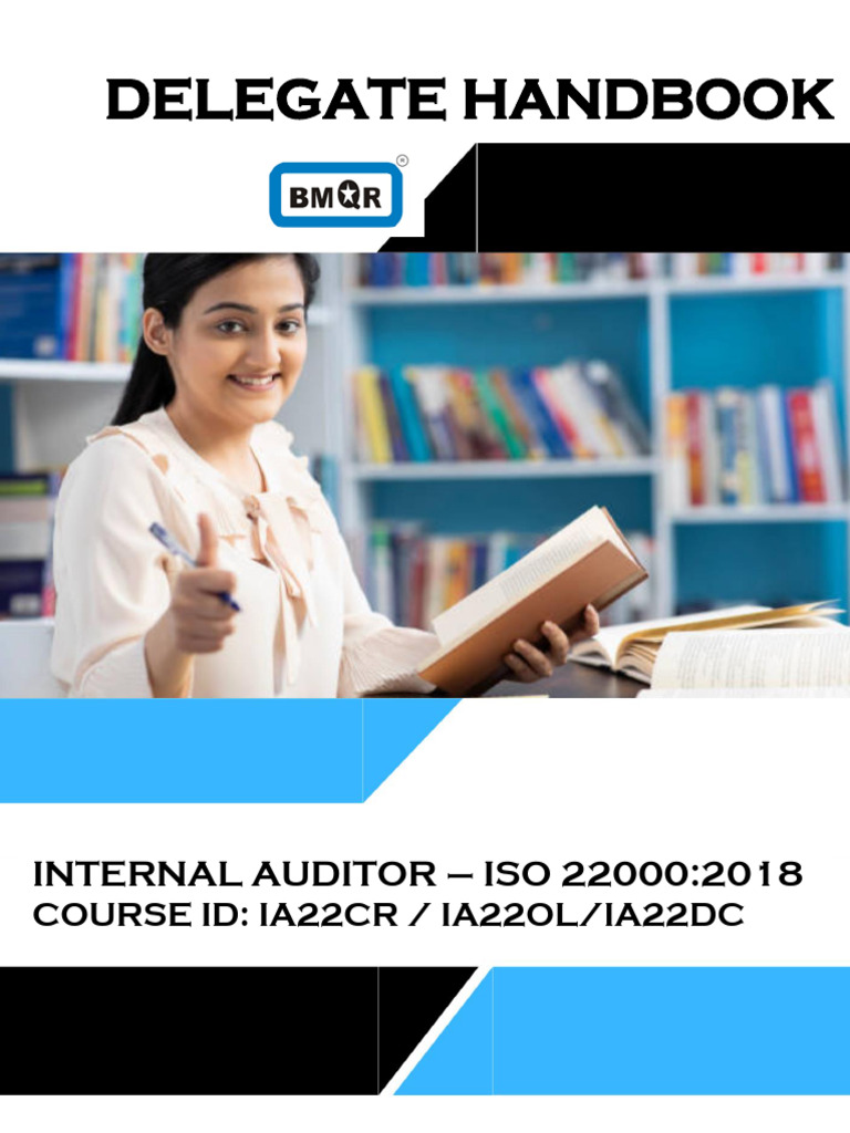 Delegate Hand Book ISO 22000 Internal Audit | PDF | Audit | Internal Audit