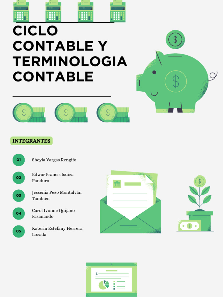 Ciclo Contable y Terminologia Contable | PDF | Contabilidad | Business